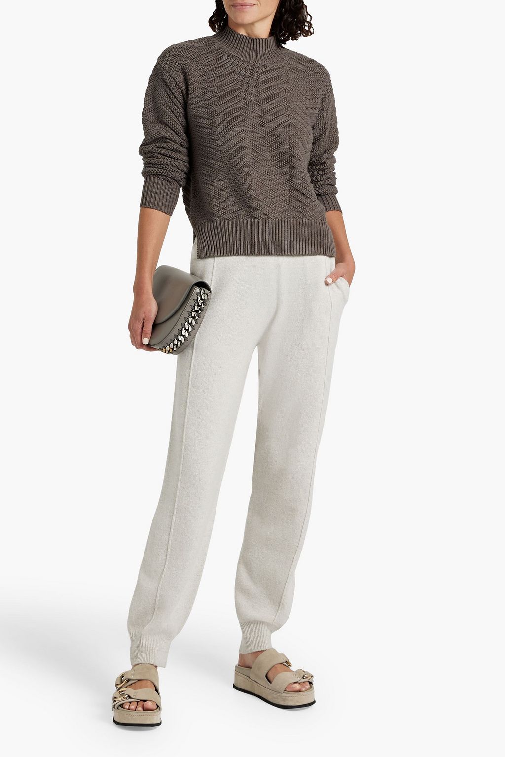 AUTUMN CASHMERE Cable-knit Sweater – 100% Cotton, Cozy Fall Fashion ...